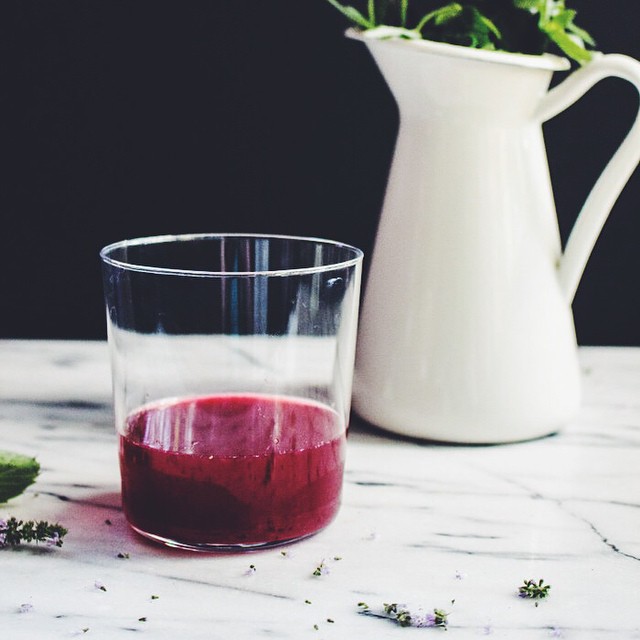 Blackberry Mint Cordial Recipe | The Feedfeed