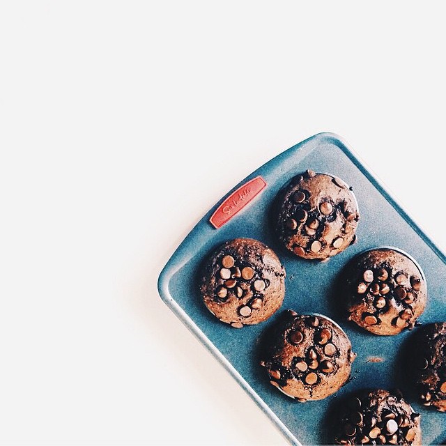Extra Large Chocolate Muffins Recipe | The Feedfeed