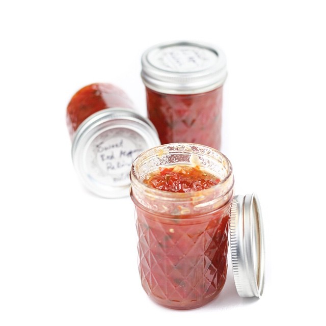 Sweet Red Pepper Relish Recipe | The Feedfeed