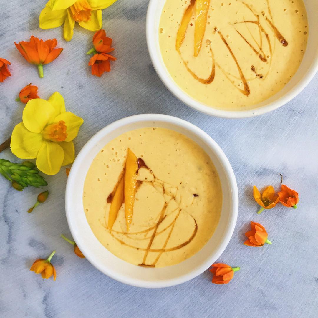 Mango And Oat Smoothie Recipe | The Feedfeed