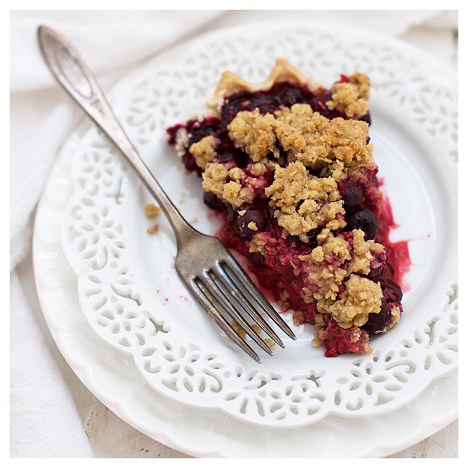 Triple Berry Crumble Recipe | The Feedfeed