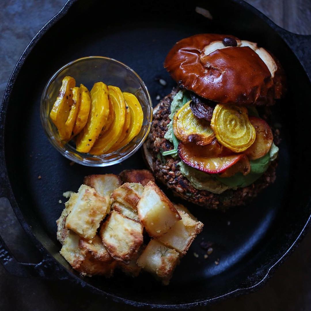 Black Bean Gochujang Burgers Recipe | The Feedfeed