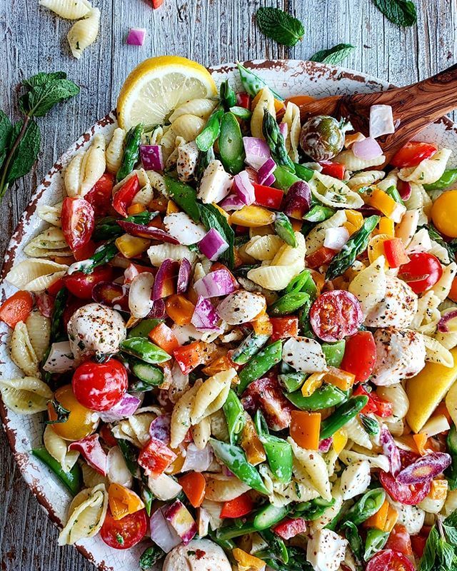 Colorful Cold Summer Vegetable Pasta Salad By Lorindabreeze Quick 