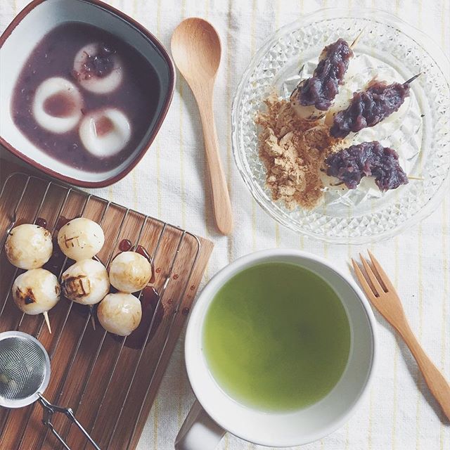 Red Bean Paste: Japanese Dango 丸子 For Tea Time Recipe | The Feedfeed