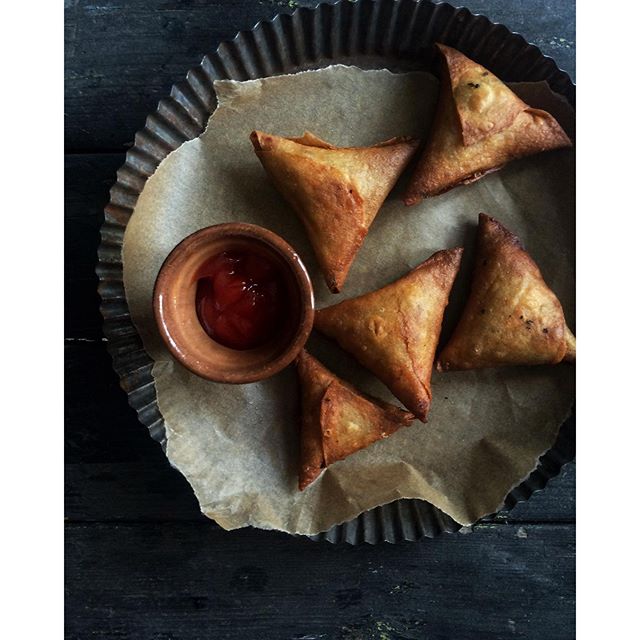 Lentil Samosas With Garam Masala Recipe | The Feedfeed