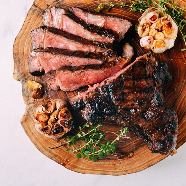 Seared Rib Eye With Soy Butter Glaze Recipe | The Feedfeed