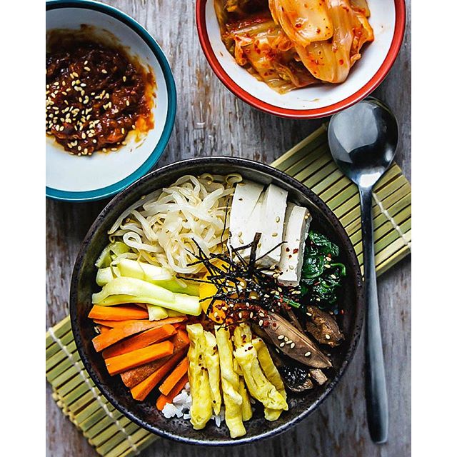 Korean Rice Bibimbap Recipe | The Feedfeed