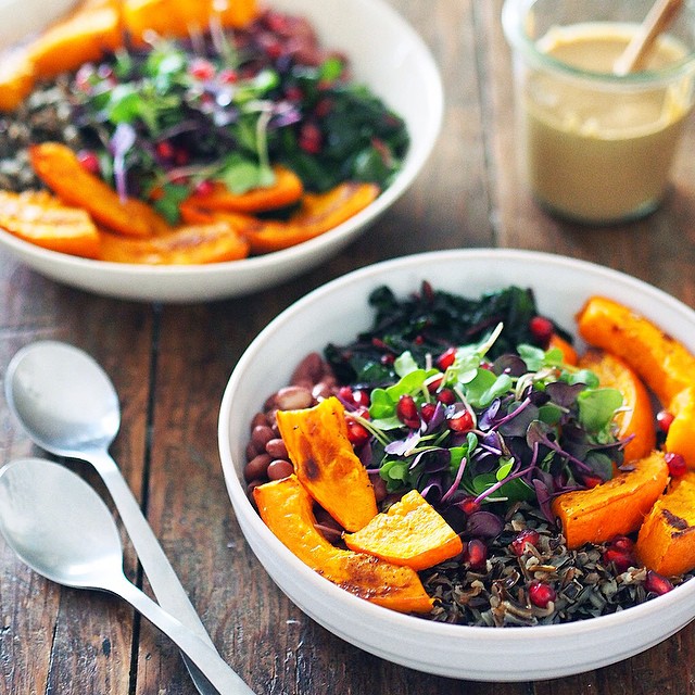 Wild Rice Autumn Bowl Recipe | The Feedfeed
