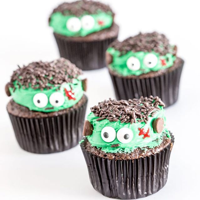 Frankenstein Cupcakes Recipe | The Feedfeed