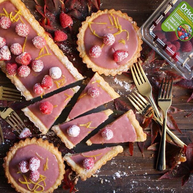 Raspberry Coconut Tart Recipe | The Feedfeed