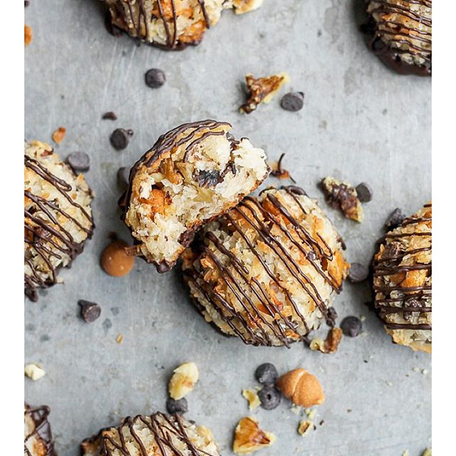 Macaroons With Chocolate, Butterscotch And Walnuts Recipe | The Feedfeed