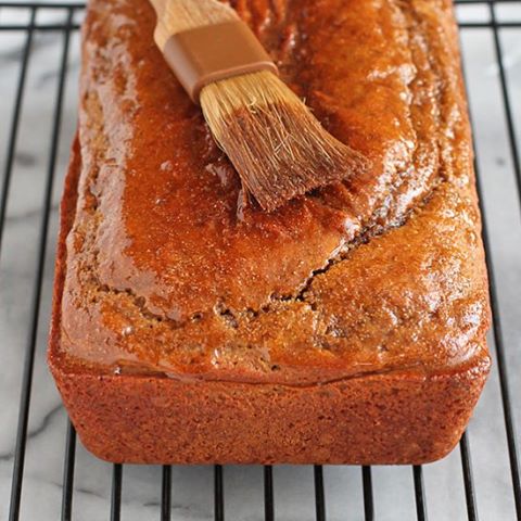 Whole Wheat Gingerbread Quick Bread With Maple Syrup Glaze Recipe | The ...