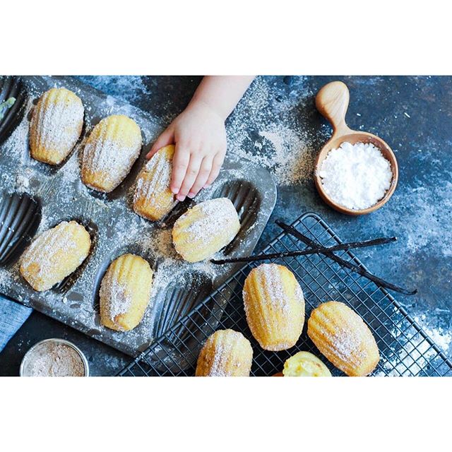 Madeleines With Vanilla Bean Custard (gluten Free) Recipe | The Feedfeed