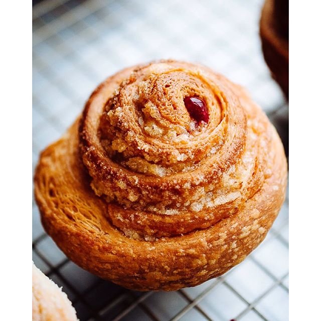 Flaky Orange And Cranberry Morning Buns Recipe | The Feedfeed