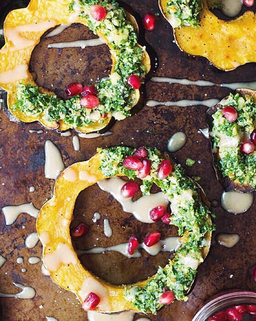 Winter Squash Wreaths Recipe | The Feedfeed