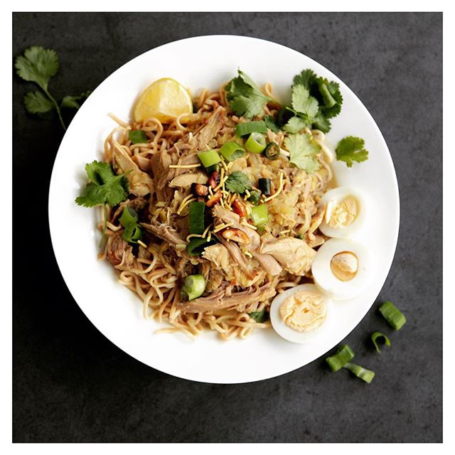 Burmese Khao Suey by mallikabasu_ | Quick & Easy Recipe | The Feedfeed