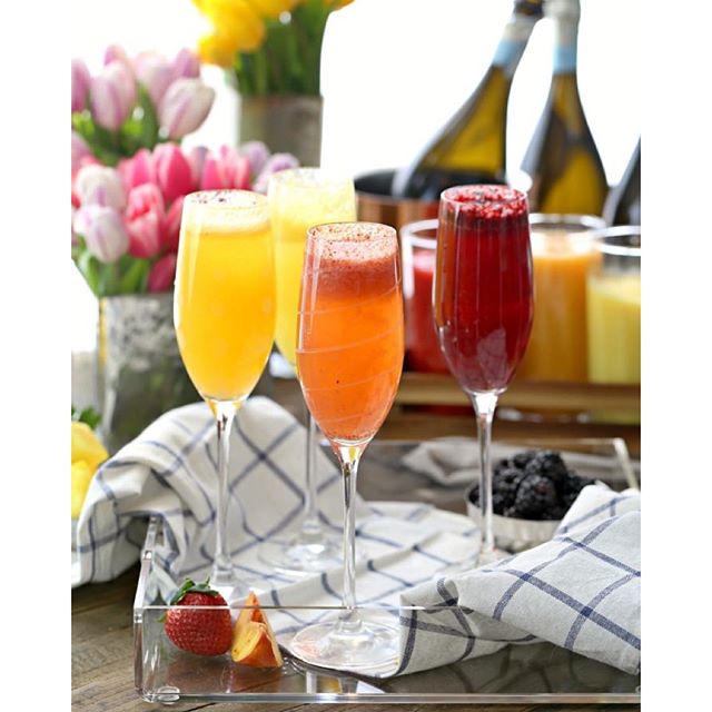 Diy Bellini Bar Recipe | The Feedfeed