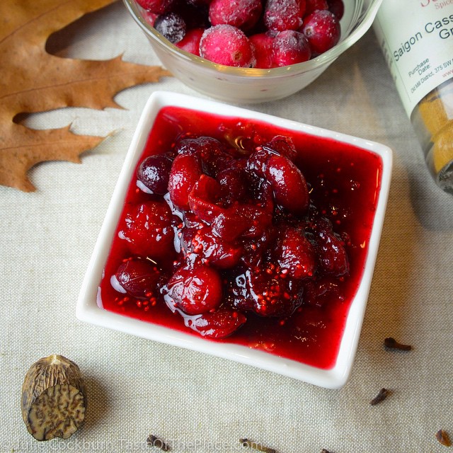 Homemade Spiced Cranberry Sauce Recipe | The Feedfeed