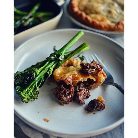 Braised Beef Cheek & Mushroom Pie Recipe | The Feedfeed