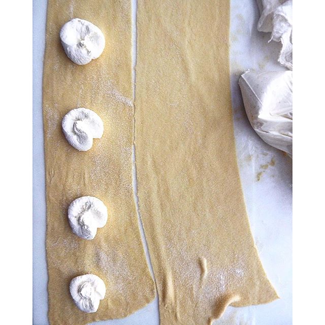 Homemade Three Cheese Semolina Ravioli Recipe | The Feedfeed
