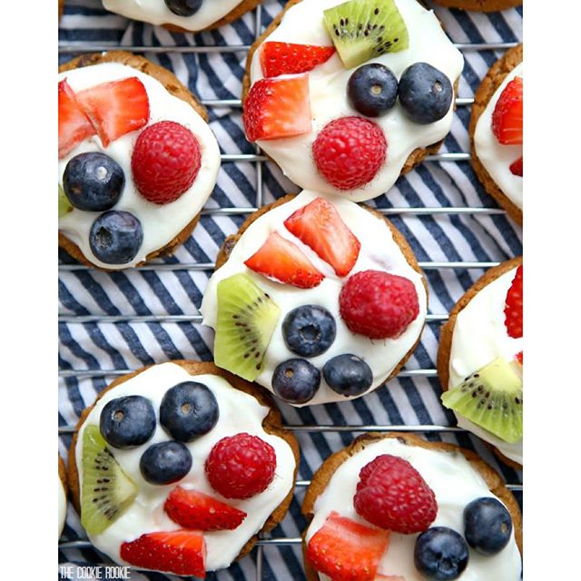 Mini Chocolate Chip Fruit Pizzas Recipe | The Feedfeed