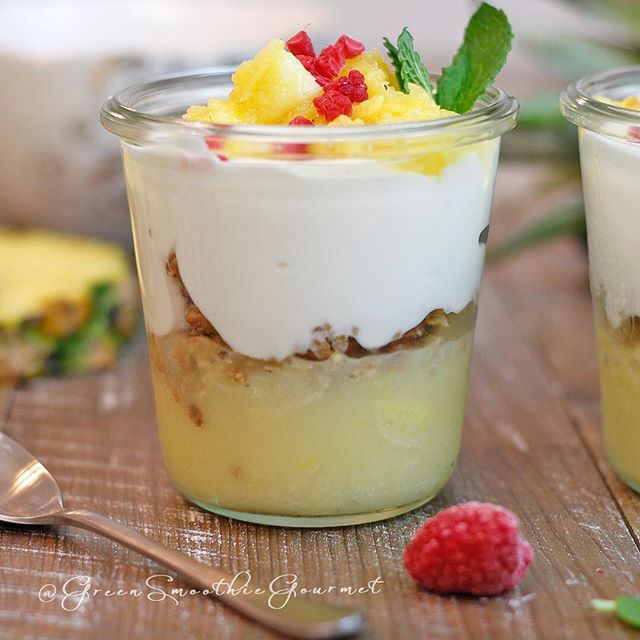 Pineapple Puree And Coconut Yogurt Granola Parfait Recipe | The Feedfeed