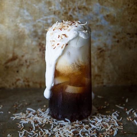 Creamy Coconut Iced Coffee Recipe | The Feedfeed