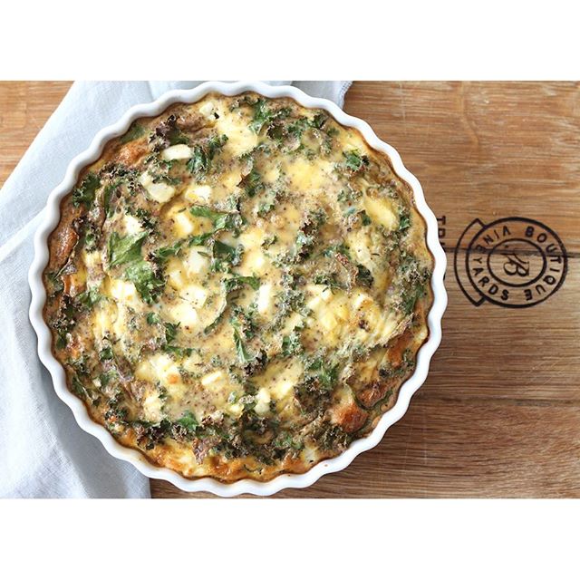 Winter Kale And Goats Cheese Quiche With Brown Rice And Tamari Crust ...