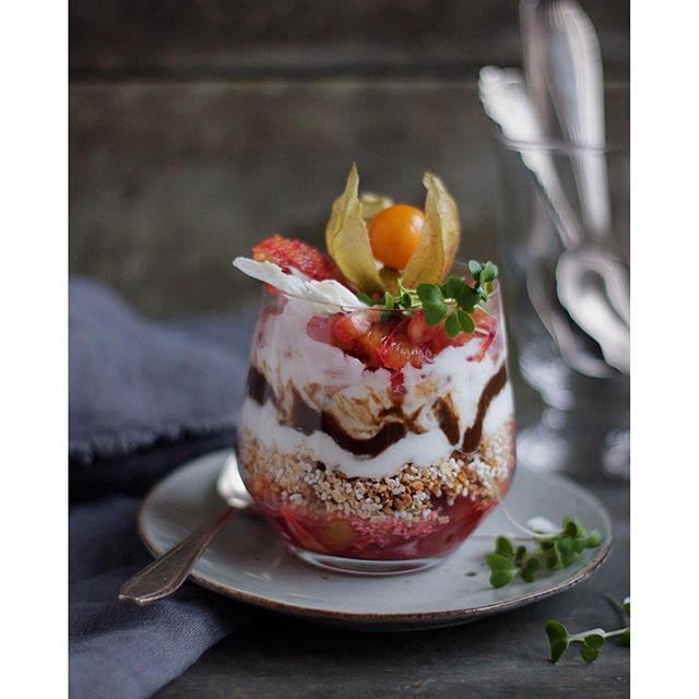 Tahini Caramel Parfait Recipe | The Feedfeed