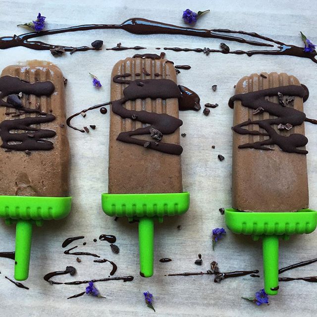 Vegan Organic Chocolate Ice Pops Recipe | The Feedfeed