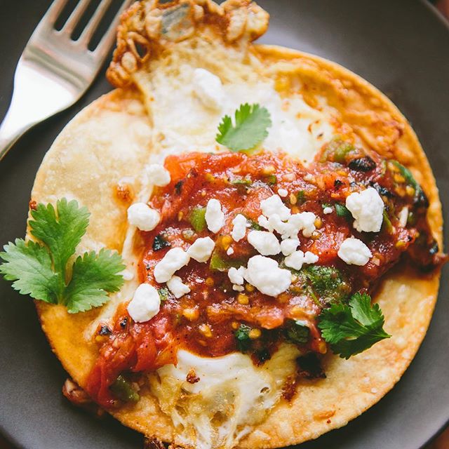 Huevos Rancheros With Charred Tomato And Jalapeño Salsa Recipe | The ...