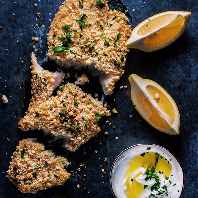 Dijon Panko Crusted Basa Recipe | The Feedfeed