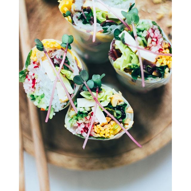 Summer Veggie Rolls Recipe | The Feedfeed