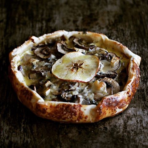 Mushroom, Apple & Blue Cheese Pie Recipe | The Feedfeed