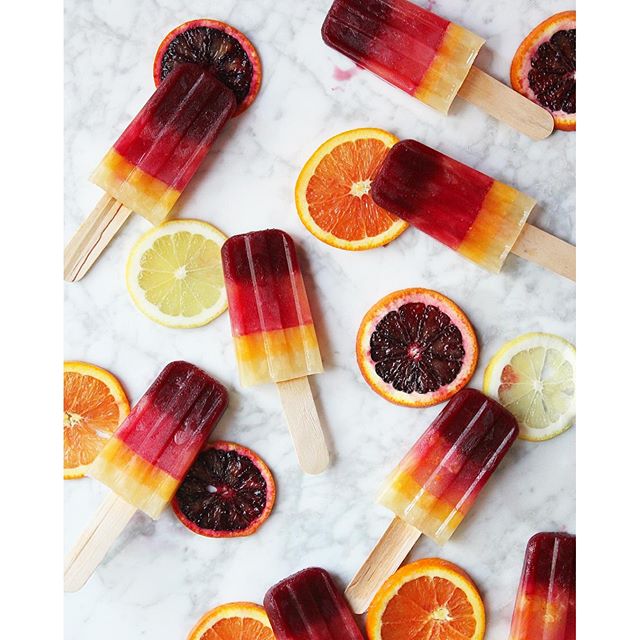 Sunrise Citrus Popsicles Recipe | The Feedfeed