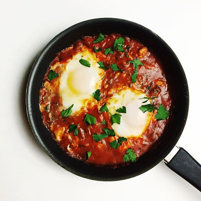 Eggs In Purgatory For One Recipe | The Feedfeed