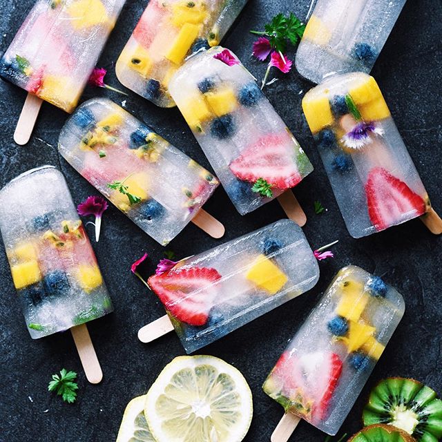 Fruity Coconut Water Popsicles by elsas_wholesomelife | Quick & Easy ...