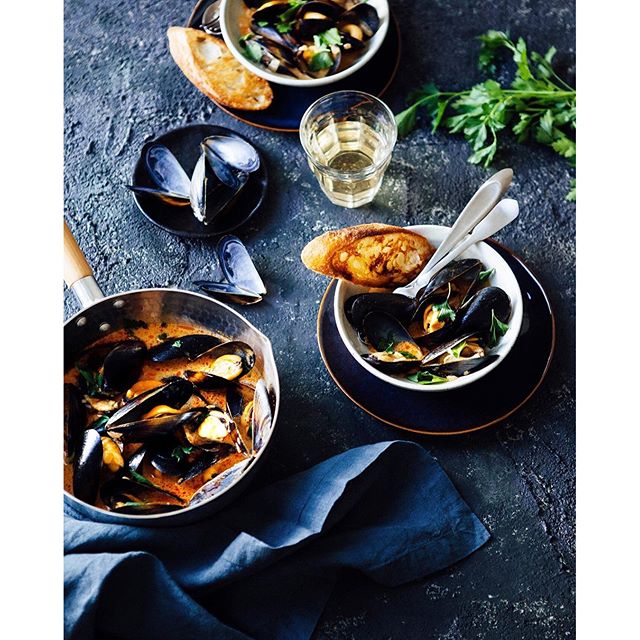 Coconut Curry Mussels Recipe | The Feedfeed