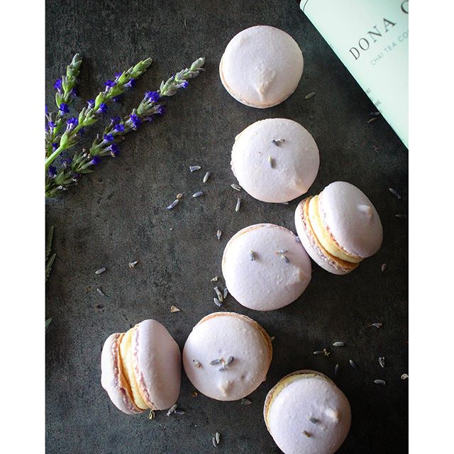 Lavender Macarons With Chai Buttercream Recipe | The Feedfeed