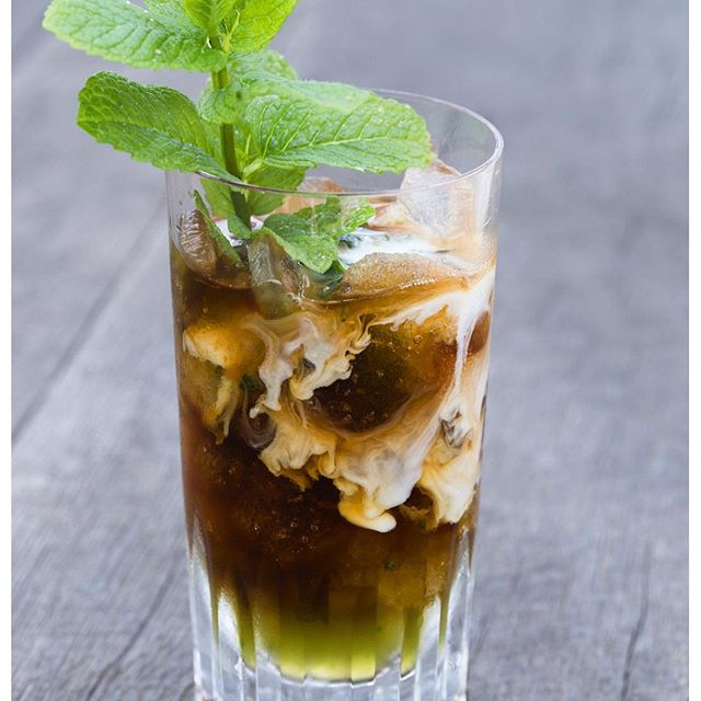 Iced Mint Latte Recipe | The Feedfeed