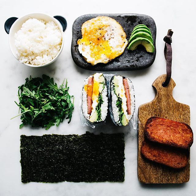 Avocado Spam Musubi Spam Musubi🍙 For Picnic, Packable Lunch Or