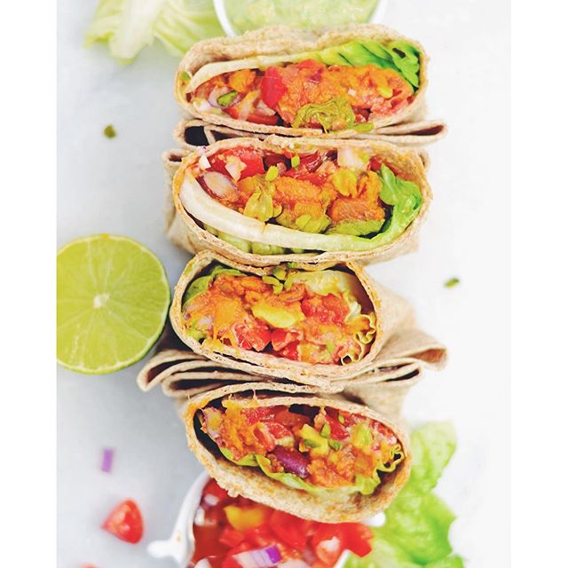 Sweet Potato Burritos Recipe | The Feedfeed