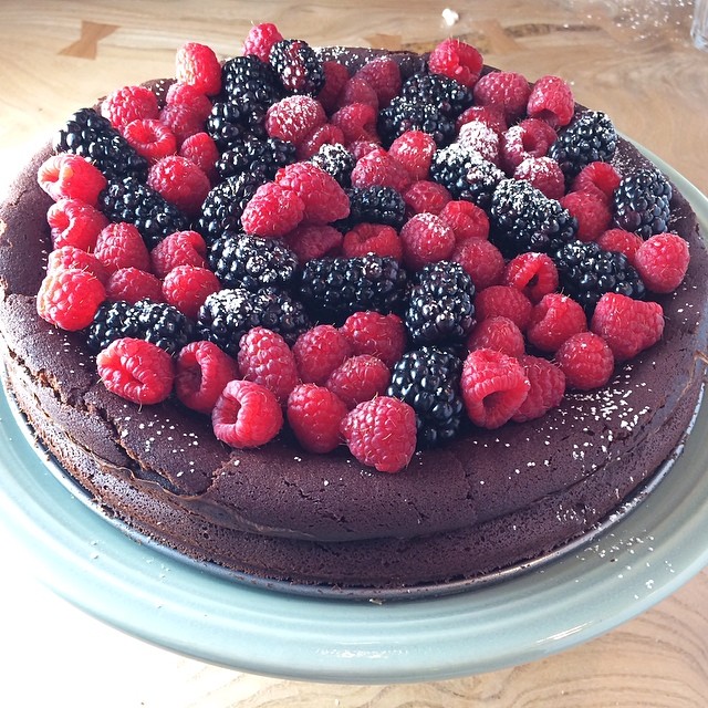 Dark Chocolate Flourless Torte Recipe | The Feedfeed