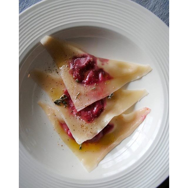 Roasted Beet Ravioli Recipe | The Feedfeed