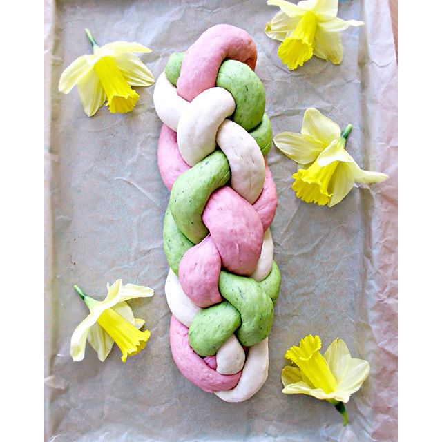 Colorful Spring Challah Recipe | The Feedfeed