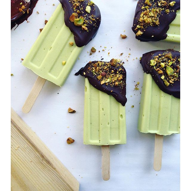 Chocolate Dipped Avocado Popsicles Recipe | The Feedfeed