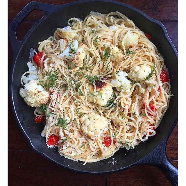 Cauliflower And Dill Spaghetti Recipe | The Feedfeed