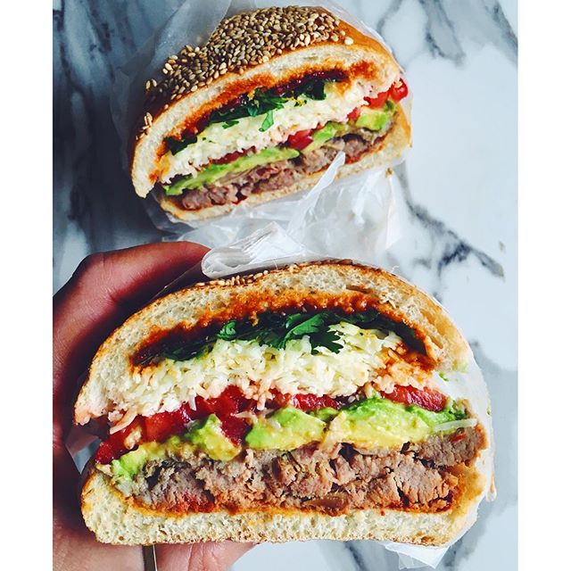 Cemita With Mexican Style Pulled Pork Recipe | The Feedfeed