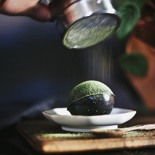 Black Sesame & Matcha Green Tea Pudding Recipe | The Feedfeed