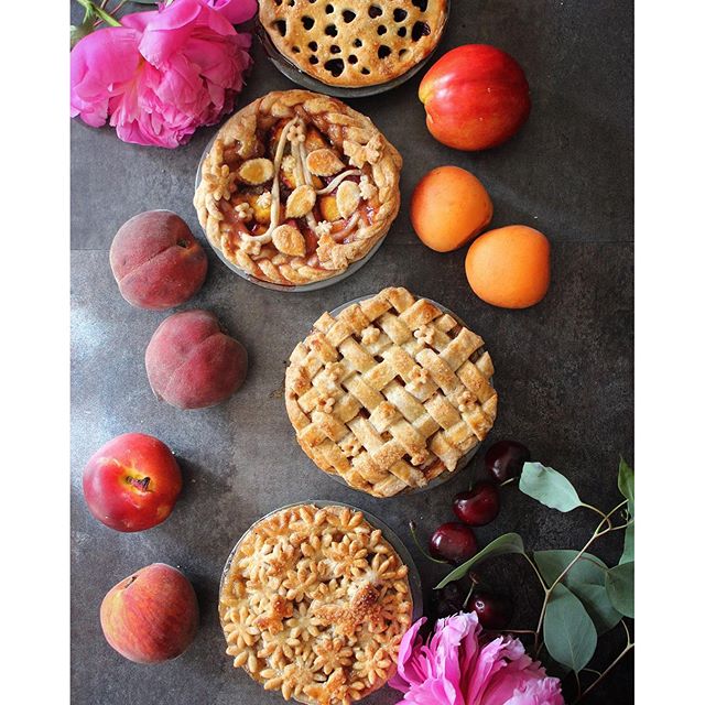 Mini Stone Fruit Pies 4 Ways Recipe | The Feedfeed